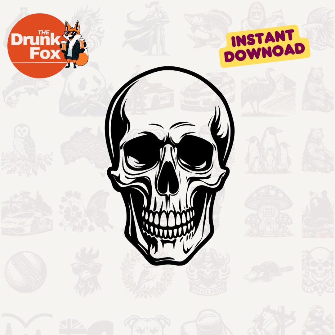 Coffee Cup Skull SVG | Morning Mood Skull Clipart for Funny Coffee T ...