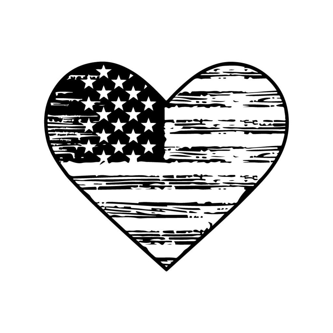 Love America SVG Background Black and White SVG Vector File for Laser ...