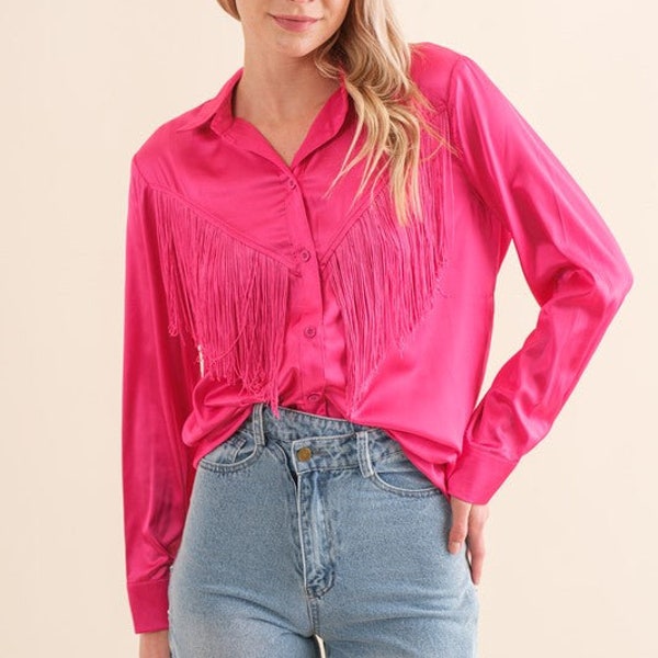 Fringe Blouse - Etsy