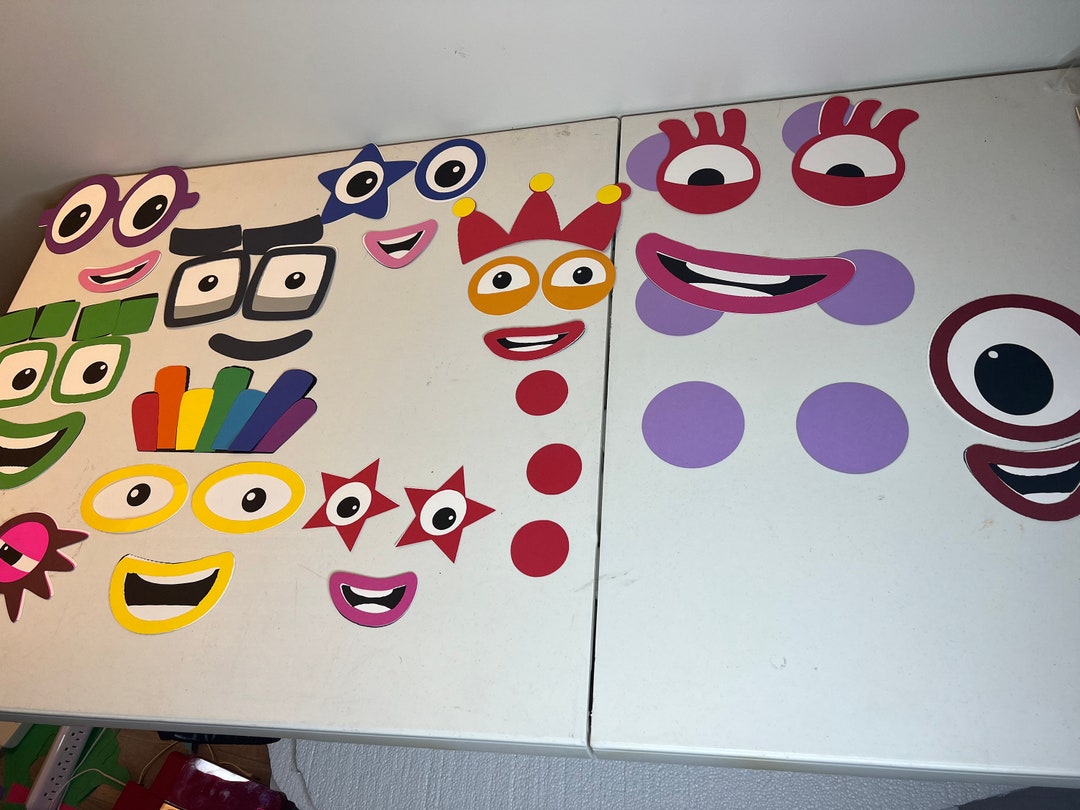 Numberblock FILES 1-10 Svg, PNG - Etsy Canada