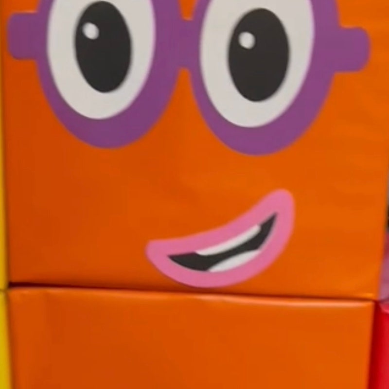 Numberblock Face Svg - Etsy