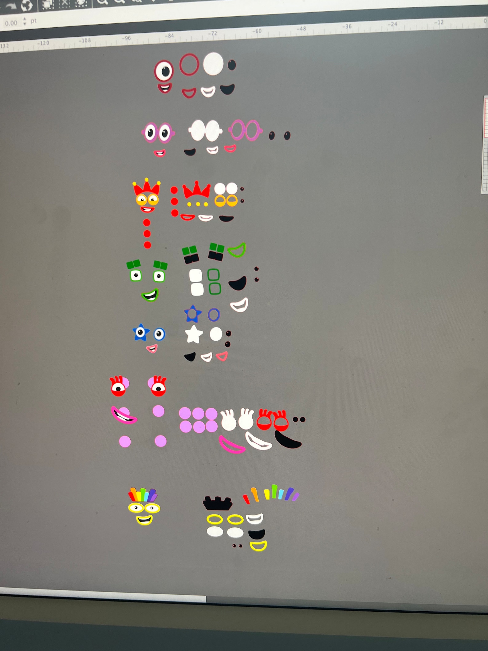 Numberblock FILES 1-10 Svg PNG - Etsy