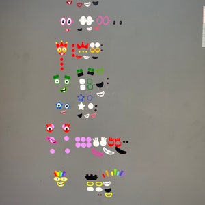 Numberblock # 1 FILES Svg, PNG - Etsy