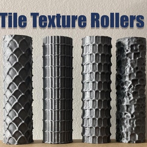 Tile/ Roof Tile Texture Rollers - Etsy