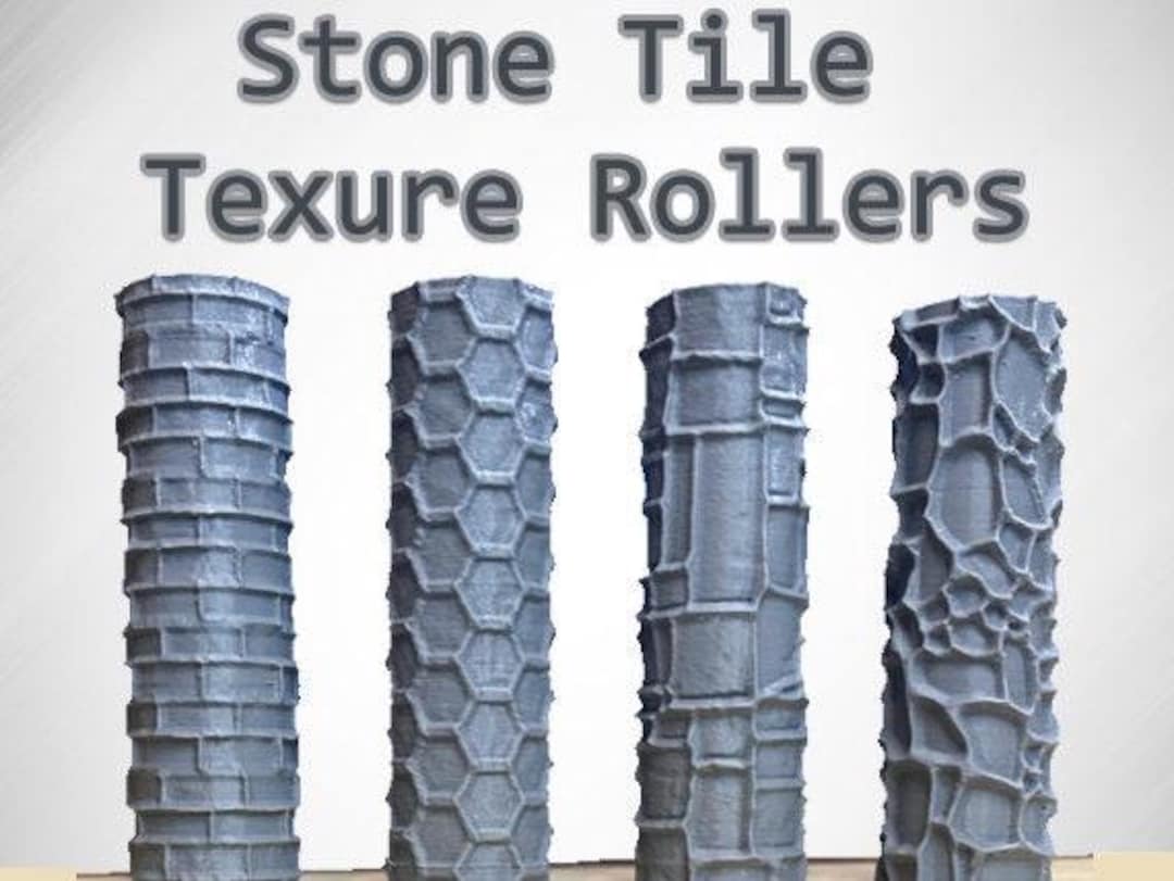 Stone Tile Texture Rollers - Etsy