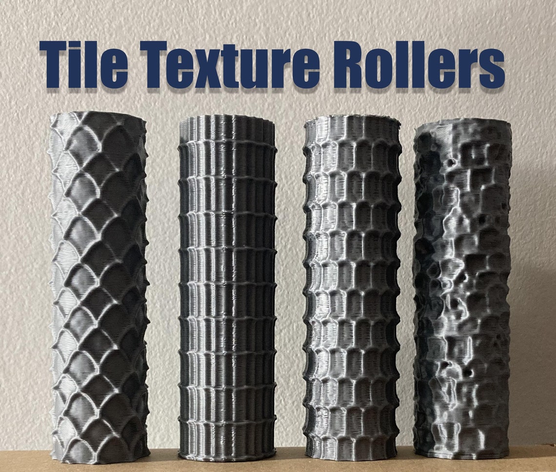 Tile/ Roof Tile Texture Rollers - Etsy