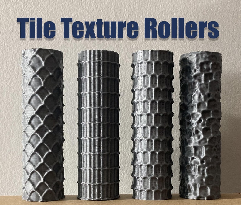 Tile/ Roof Tile Texture Rollers - Etsy