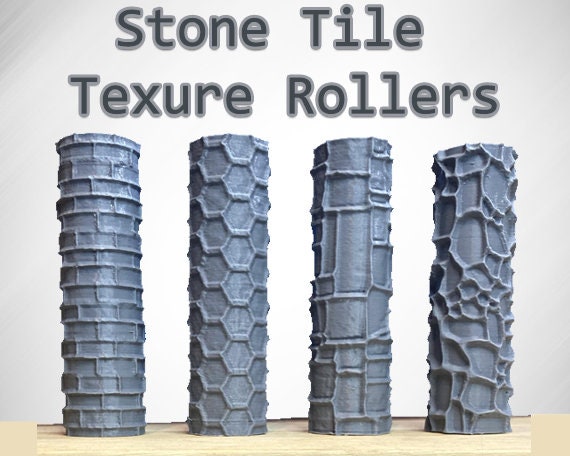 Stone Tile Texture Rollers - Etsy
