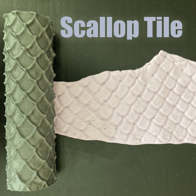 Tile/ Roof Tile Texture Rollers - Etsy