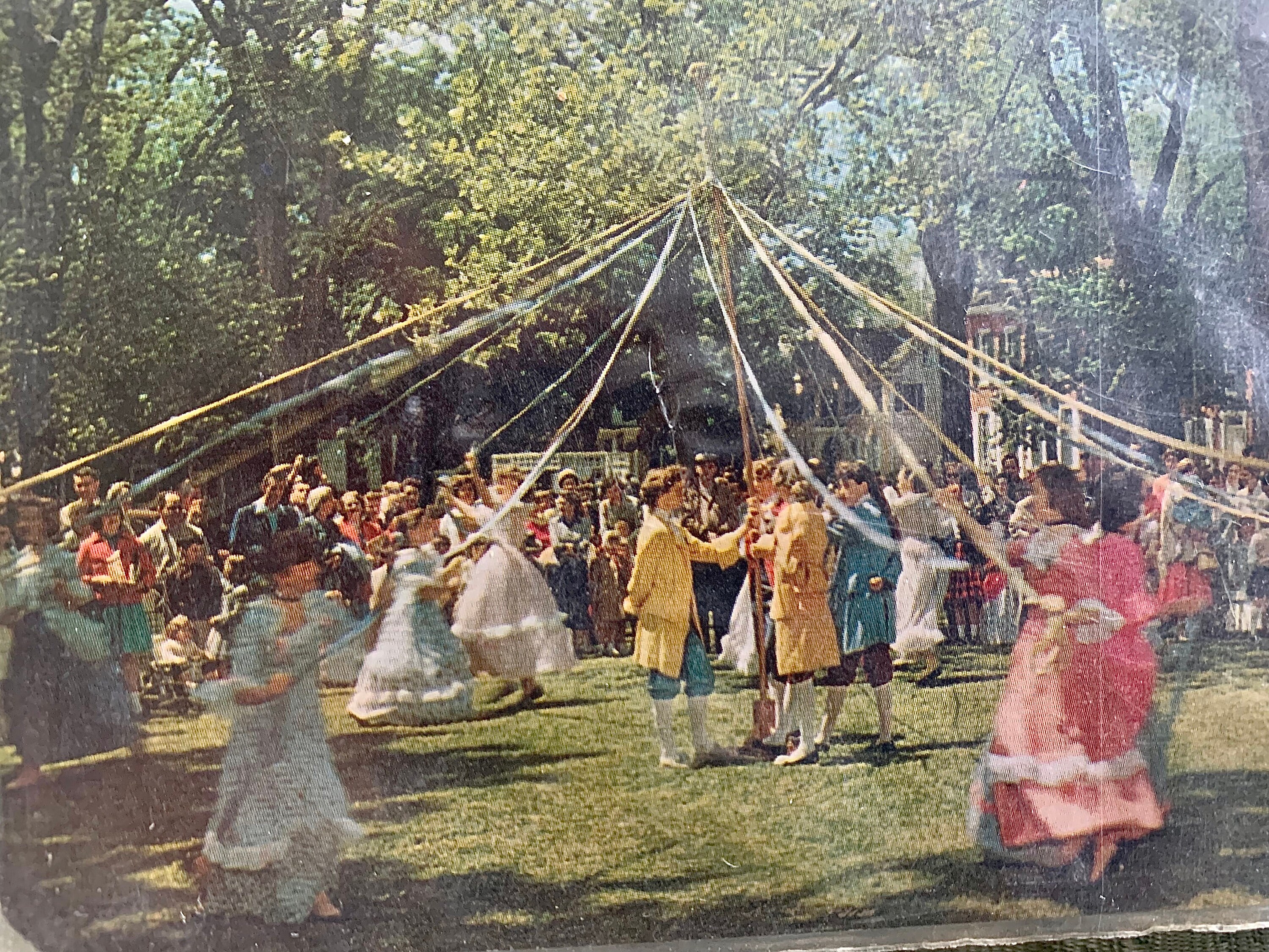 Vintage Maypole Dance