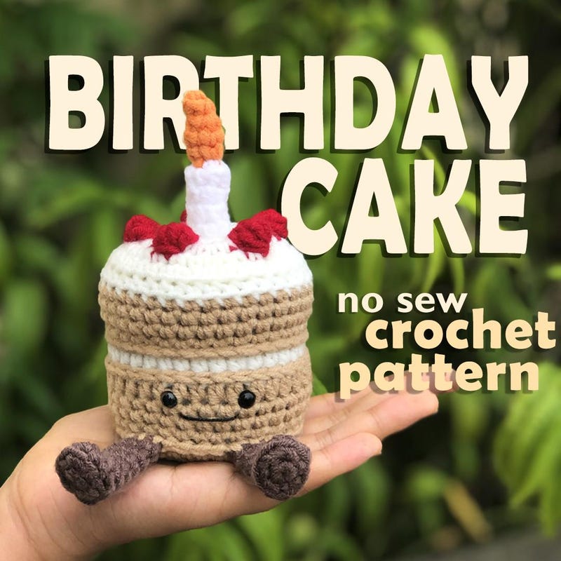 Cake Crochet - Etsy