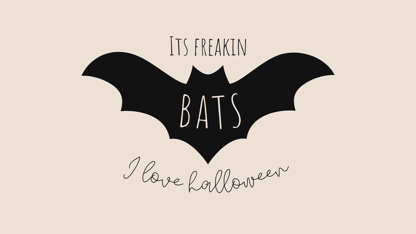 Its Freakin Bats Desktop and Phone Wallpaper - Etsy