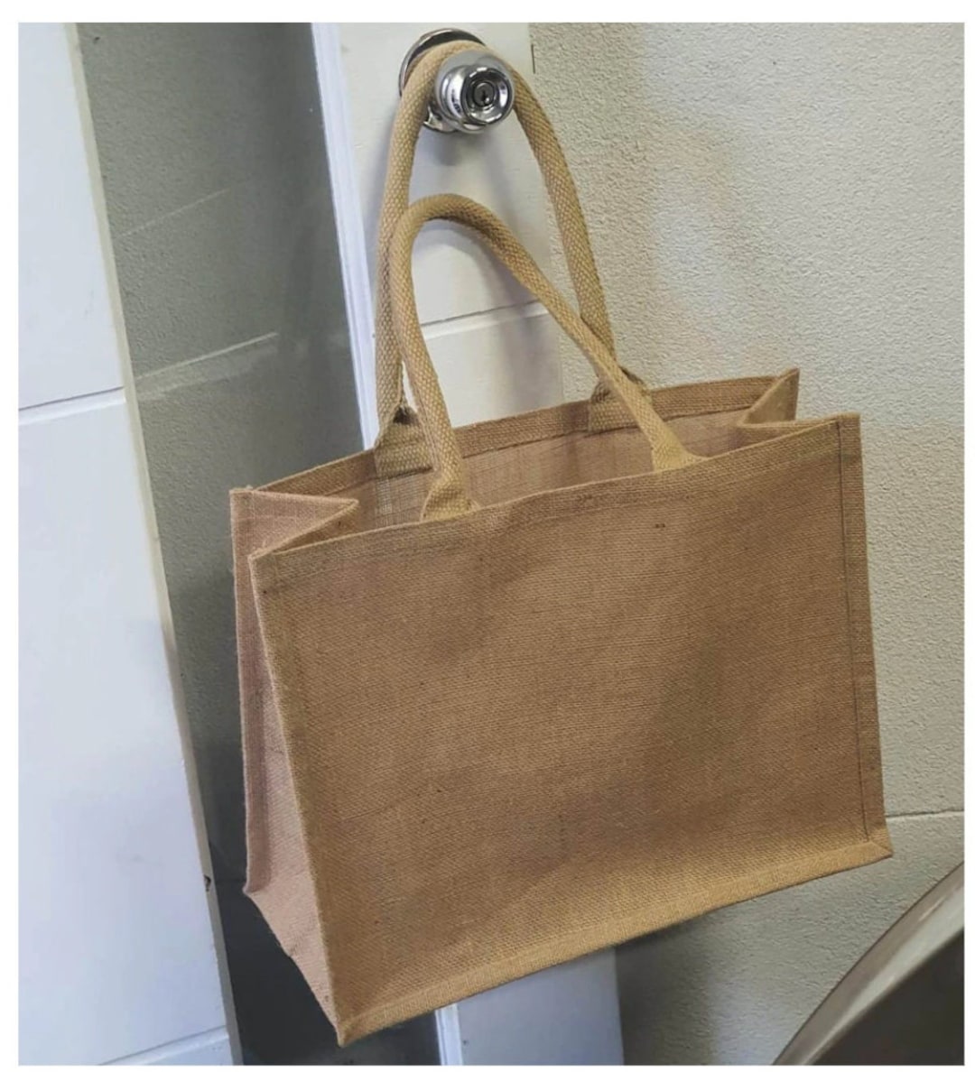 10 Large Jute Bags 14 126 Reusable Bag Eco-friendly Bag Burlap Bag ...