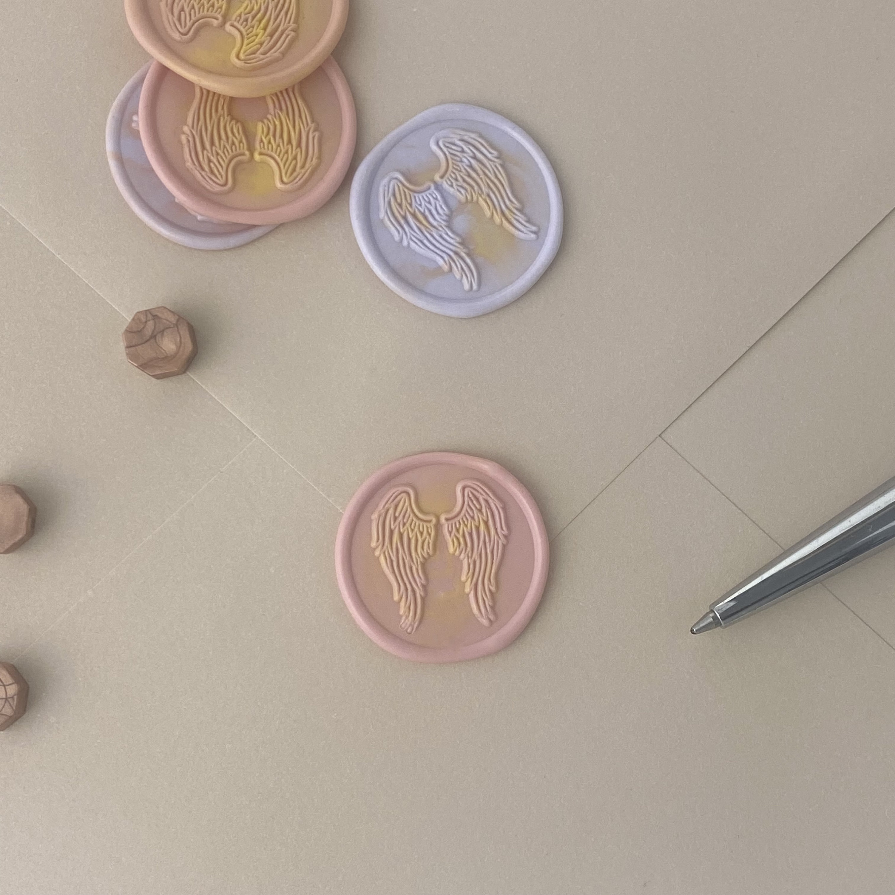 Angel Wings Wax Seal Sets - Etsy
