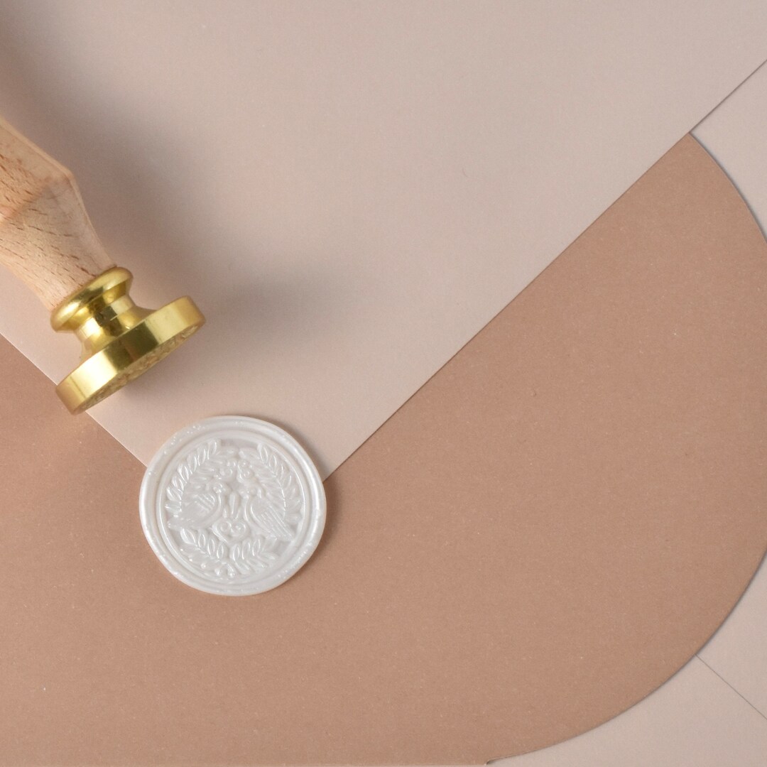 Love Birds - Wedding Wax Seal Sets - Etsy Australia
