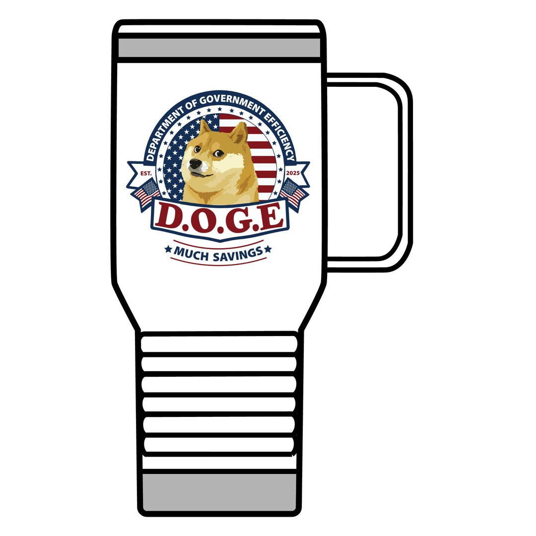 Department of Government Efficiency DOGE Travel Mug, 20oz - Etsy