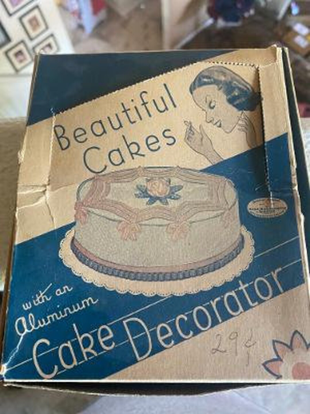 Vintage 1940’s Beautiful Cakes Cake Decorator Set in Box - Etsy