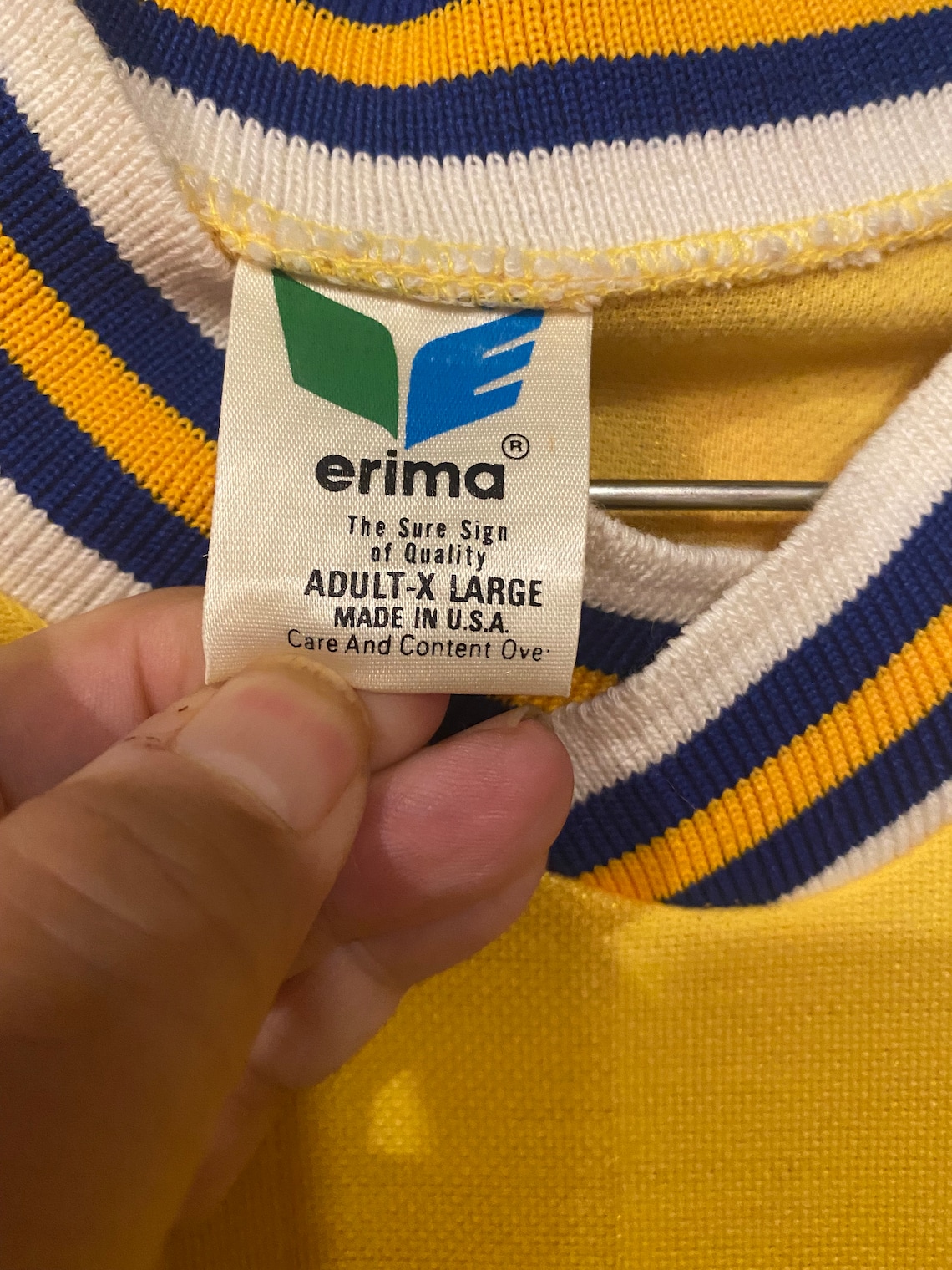 Cleveland Force ERIMA Brand Soccer Jersey Yellow MISL NASL - Etsy