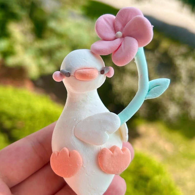 Clay Duck - Etsy