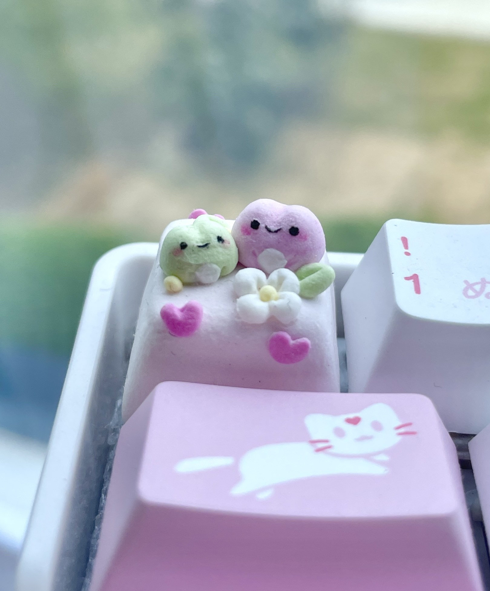 Cute Handmade Frog Keycap escape Key Cherry Profile - Etsy