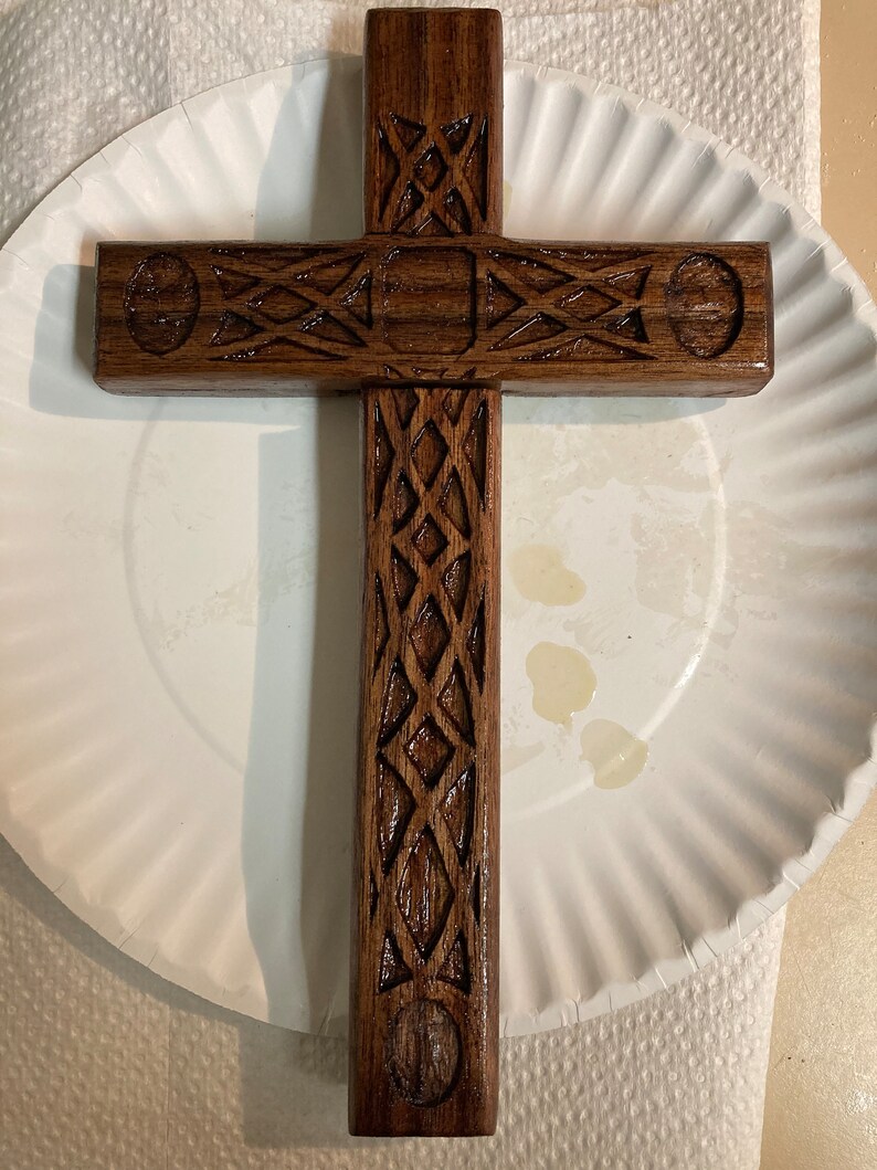 Celtic Wedding Crucifix (irish Catholic Cross): Personalized. - Etsy