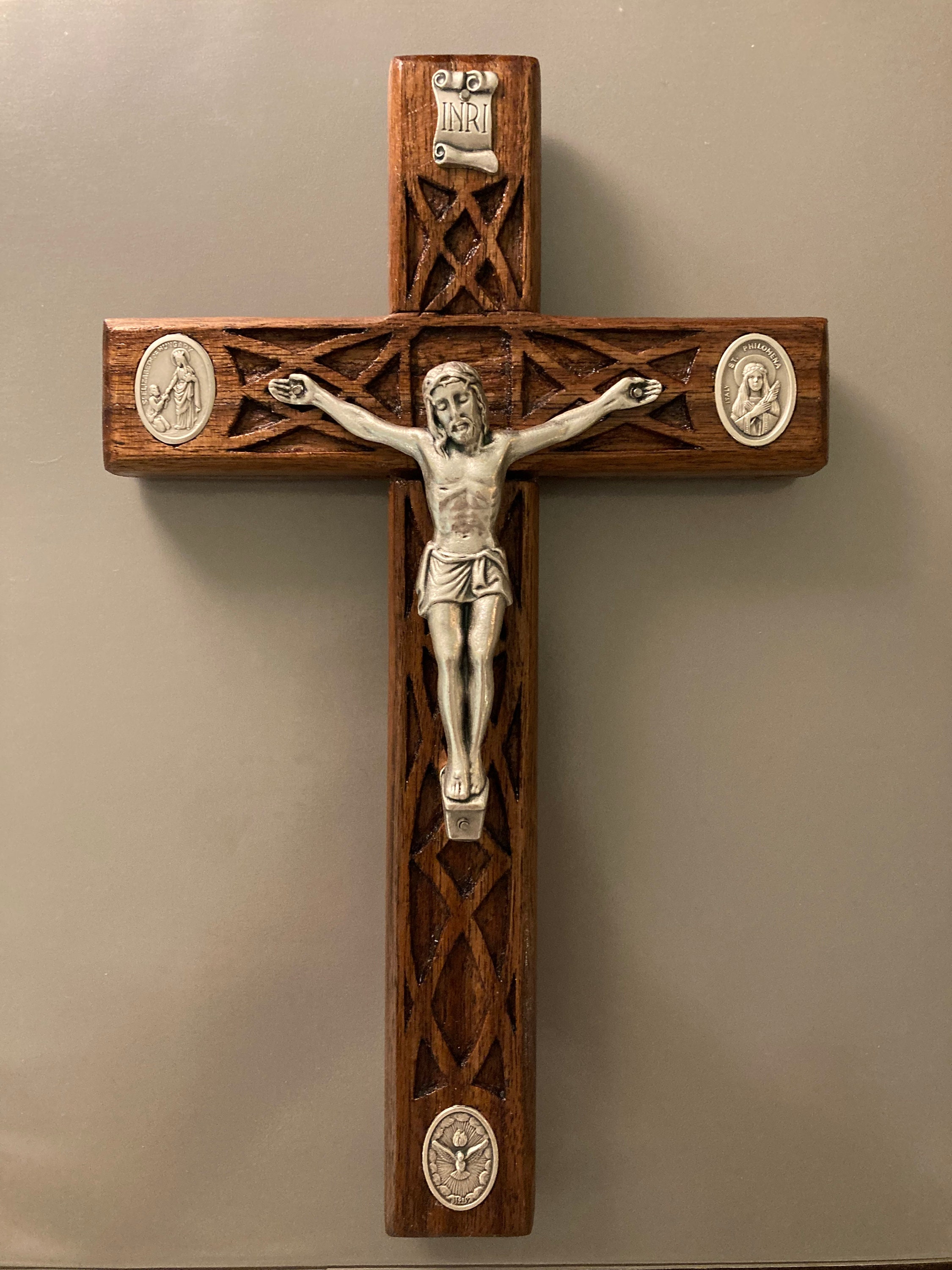 Celtic Wedding Crucifix (irish Catholic Cross): Personalized. - Etsy