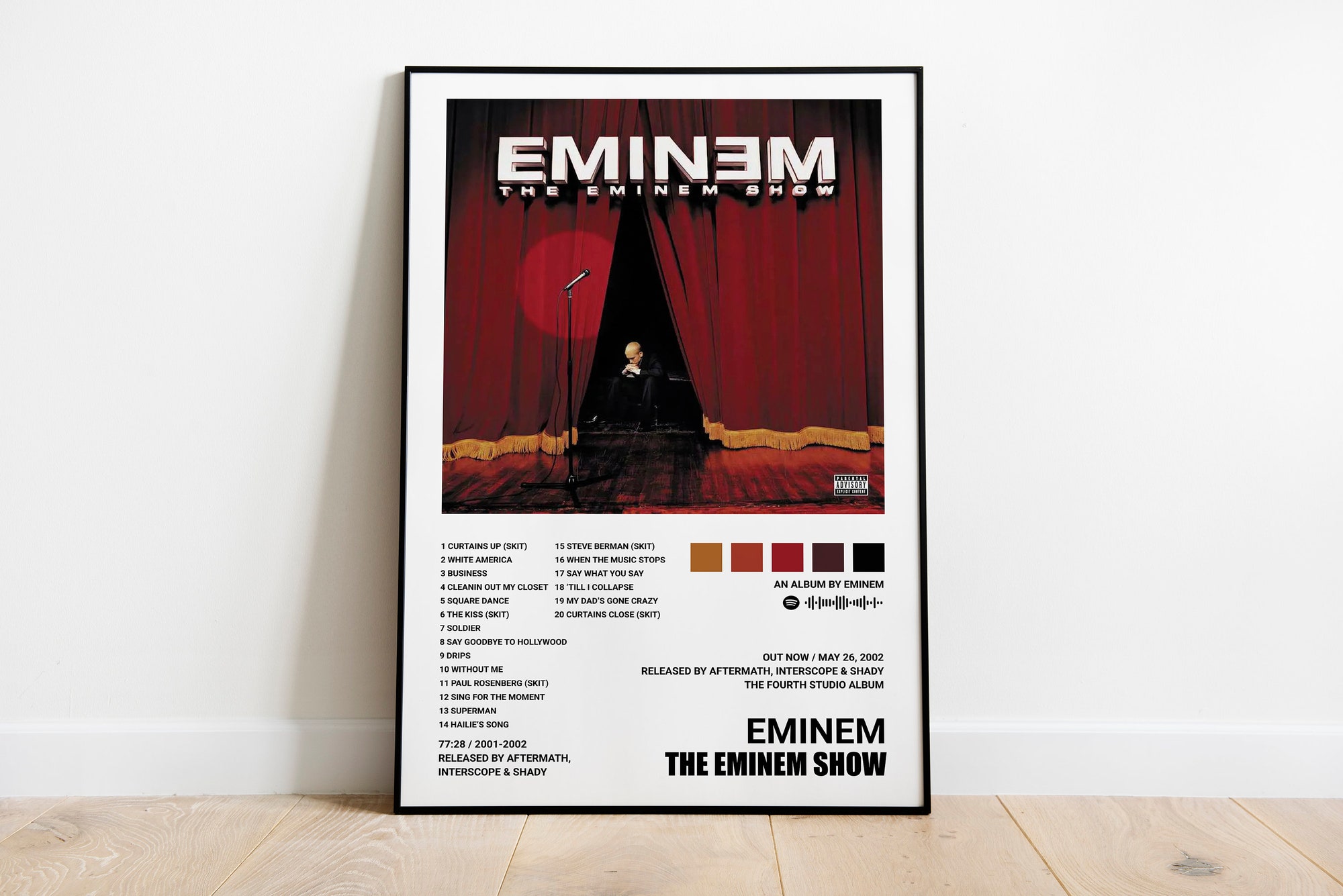Eminem Posters / The Eminem Show Poster, Album Cover Poster Poster ...
