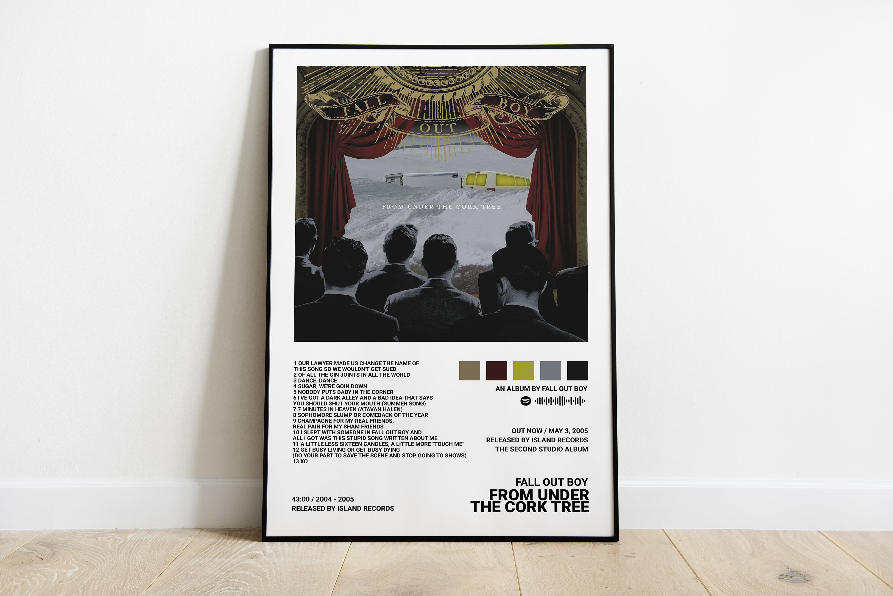 Fall Out Boy Posters / From Under The Cork Tree Poster sold by Fannie Content | SKU 24187244 ...