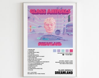 Album Poster Glass - Etsy
