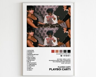 Playboi Carti Poster Art - Etsy