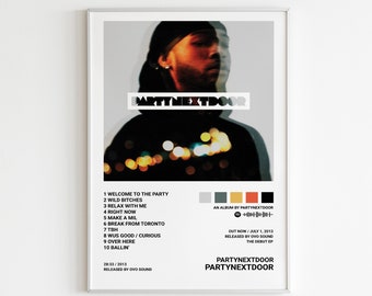 Partynextdoor Album Poster Print - Etsy