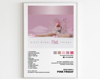 Pink Friday Album Art - Etsy