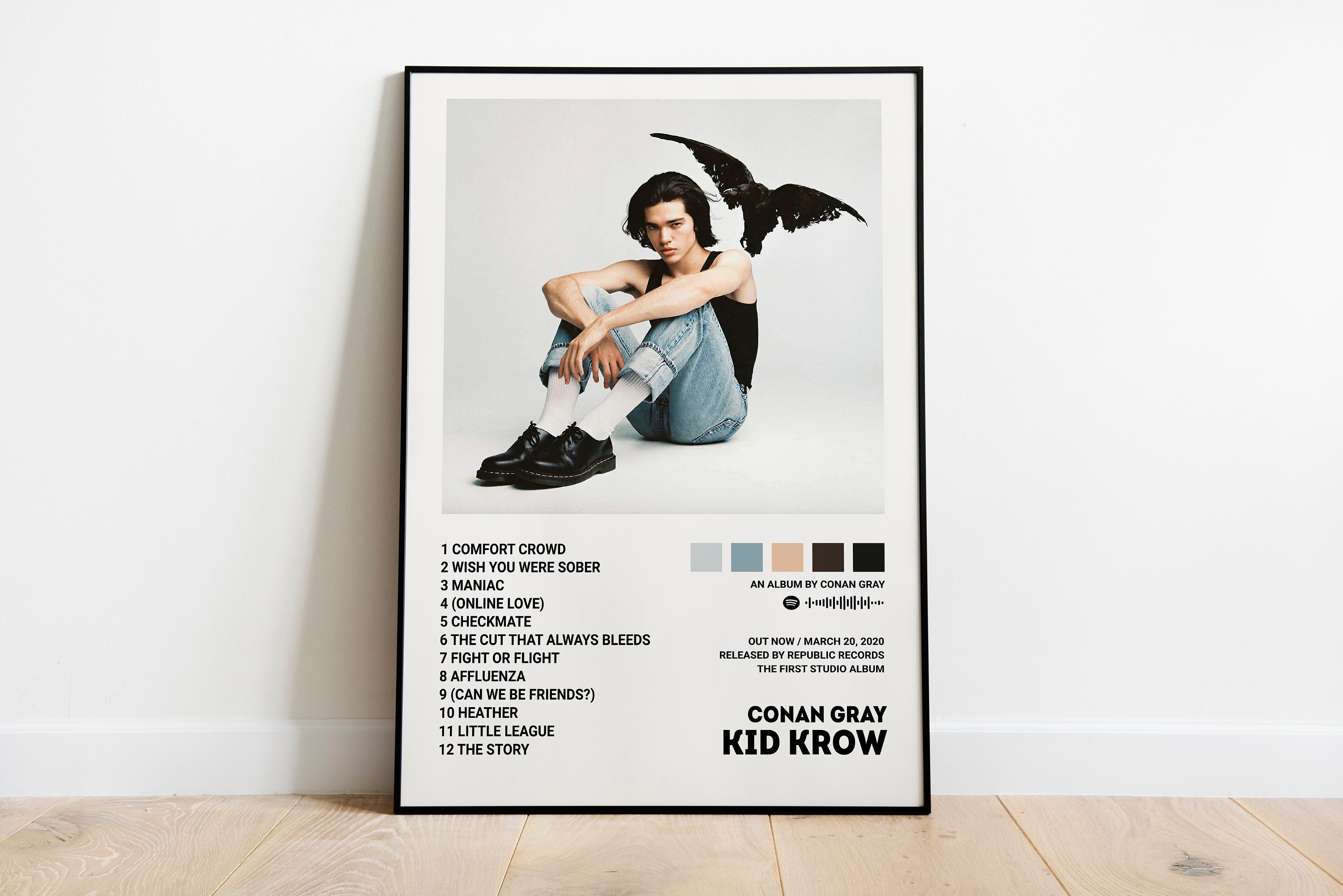 Conan Gray Poster | Kid Krow Poster | Conan Grey Art, Tracklist Album ...