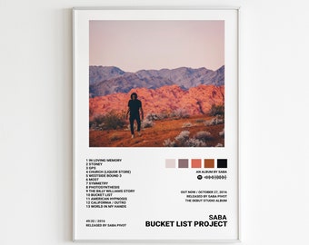 Saba Album Poster - Etsy