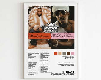 Outkast Album Cover Poster - Etsy