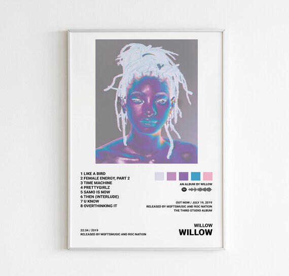Willow Smith Posters Willow Poster Album Cover Poster Etsy