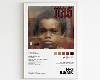 Nas Illmatic Album Poster - Etsy