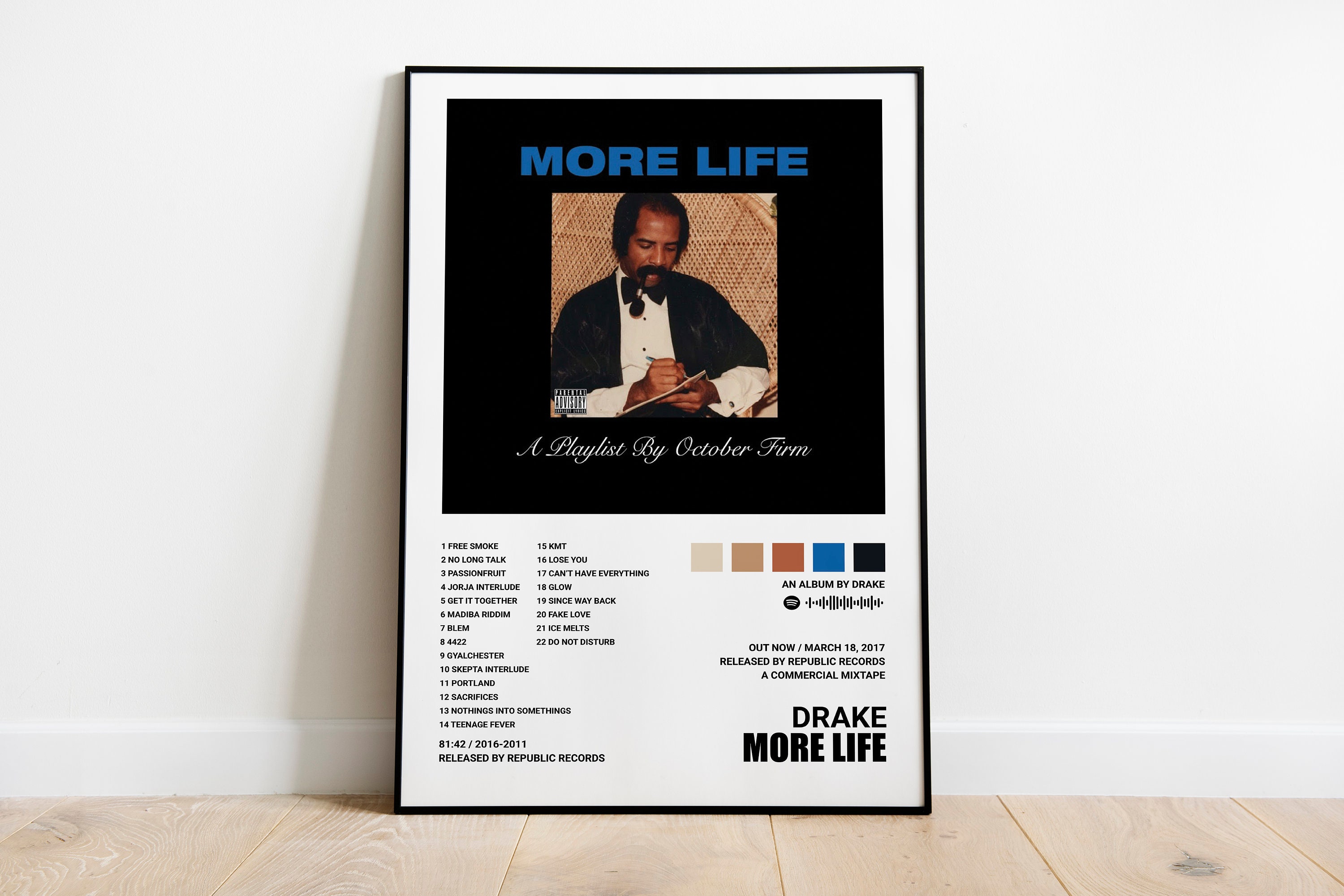 Drake Poster / More Life Poster, Album Cover Poster sold by Sara Menker ...