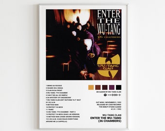 Wu Tang Clan Poster - Etsy