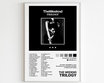 Trilogy the Weeknd Poster - Etsy