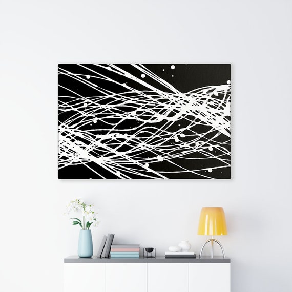 Pendulum Art Abstract Painting Canvas Print Wall Decor | Etsy