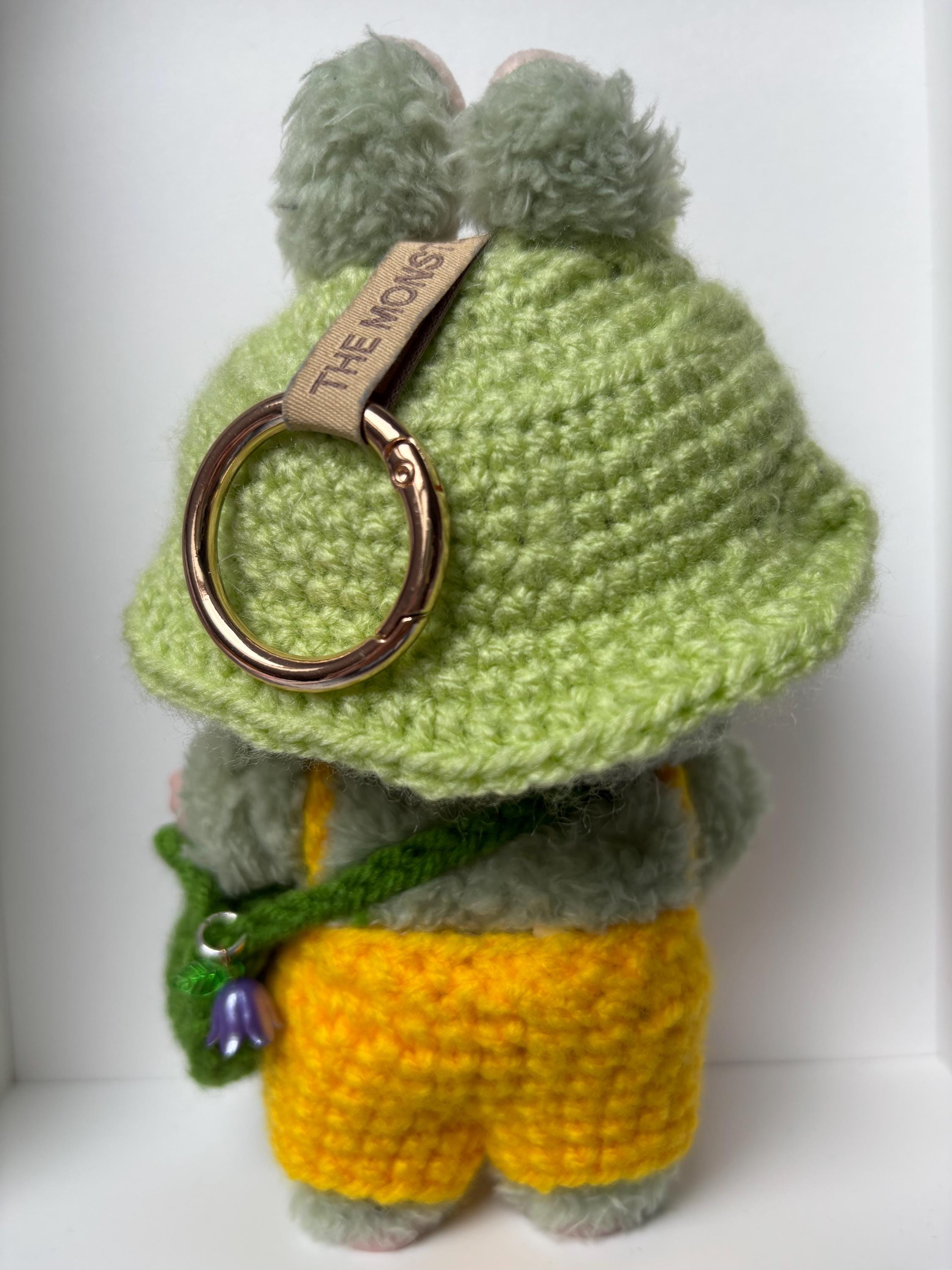 Labubu Frog Outfit, Crochet Pattern US Terms - Etsy