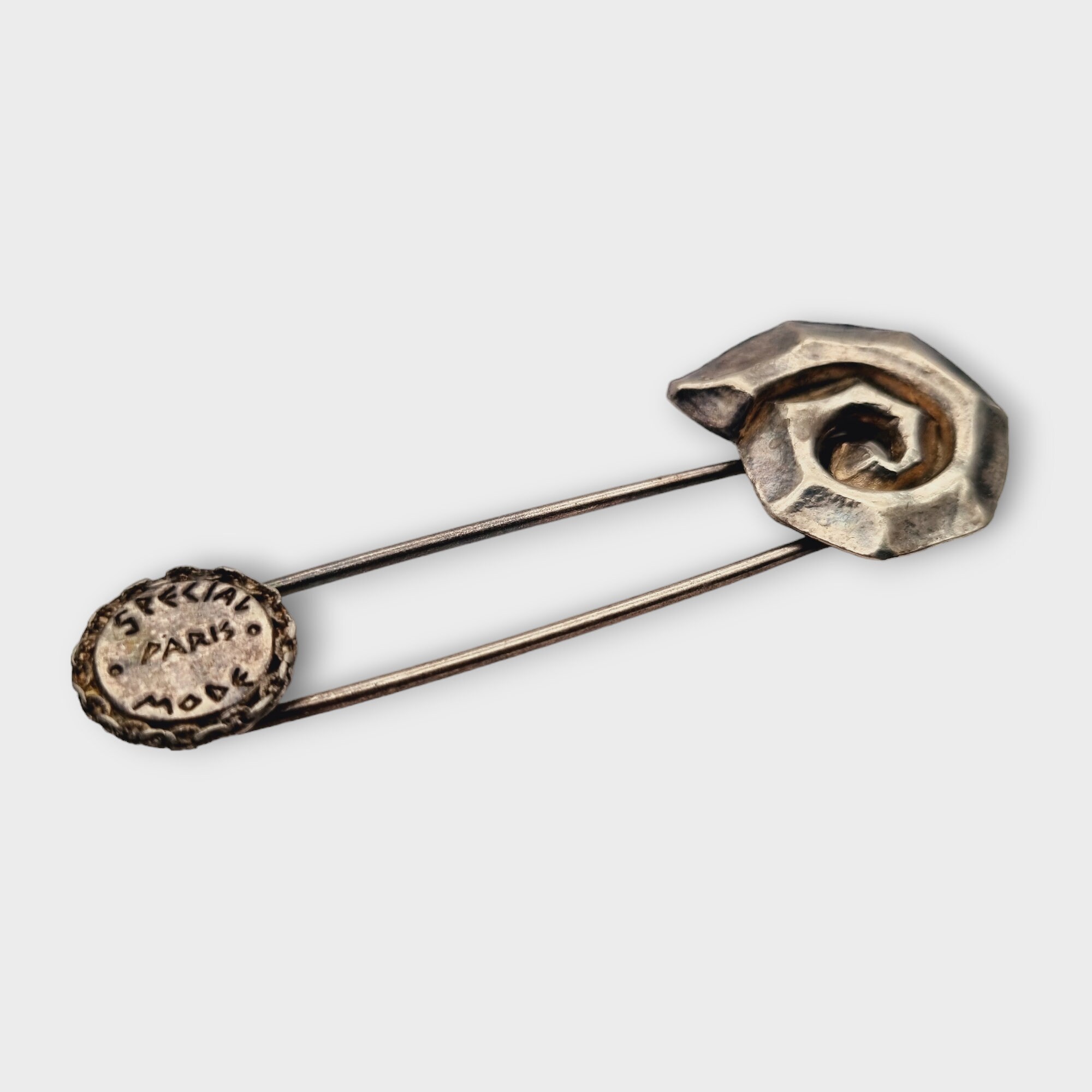 Épinglette spéciale Paris Mode vintage pour femme, spirale allongée en ...