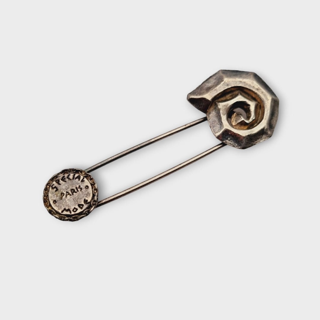 Épinglette spéciale Paris Mode vintage pour femme, spirale allongée en ...