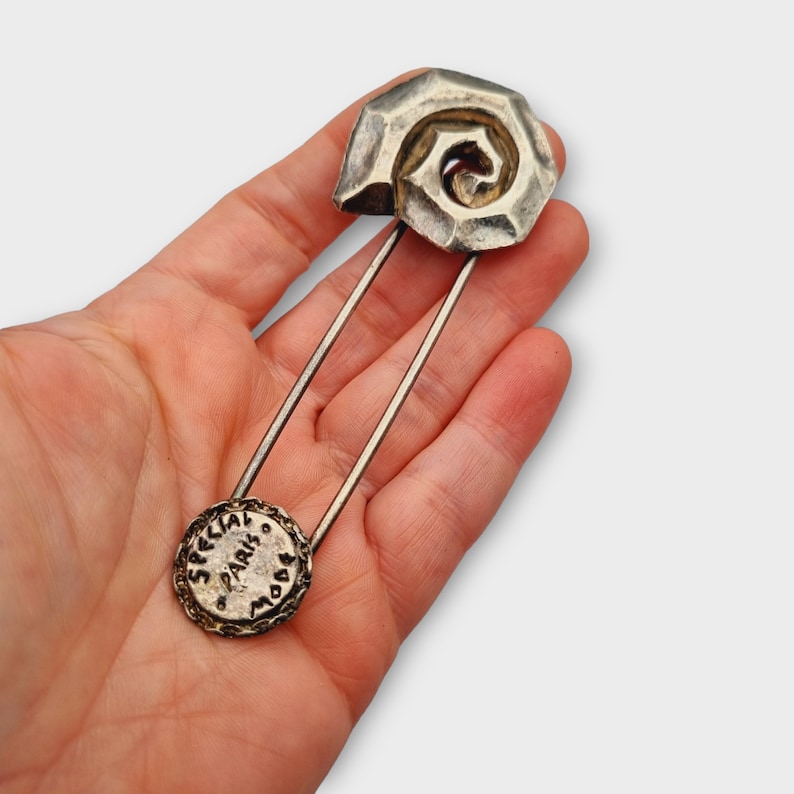 Épinglette spéciale Paris Mode vintage pour femme, spirale allongée en ...