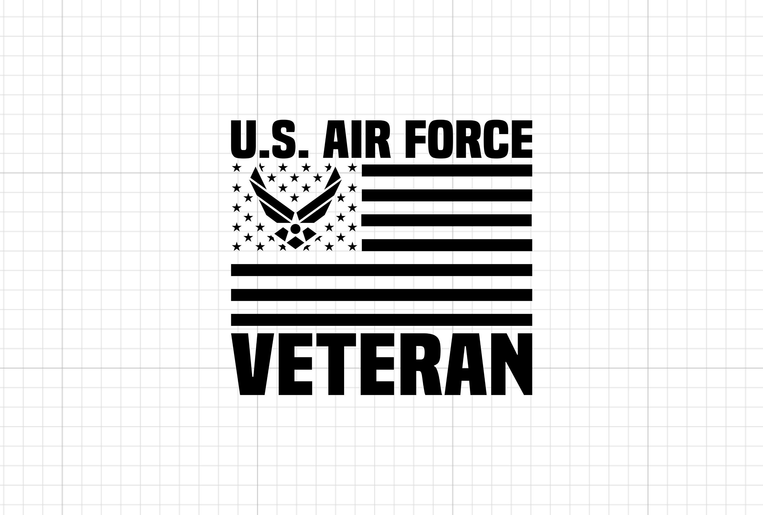 US Air Force Veteran Svg Military Svg Patriotic Svg Veteran - Etsy Canada