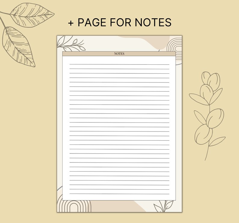 BIRTH PLAN Template Notes Printable and Fully Editable in Canva Neutral ...