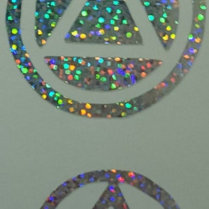 AA Vinyl Decals 11 Pack! Color Options! Holograhpic Decal for ...
