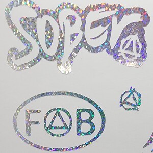 AA Vinyl Decals 11 Pack! Color Options! Holograhpic Decal for ...