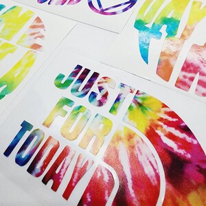 4 NA Vinyl Decals! Tie Dye Narcotics Anonymous Decals With Freebies ...